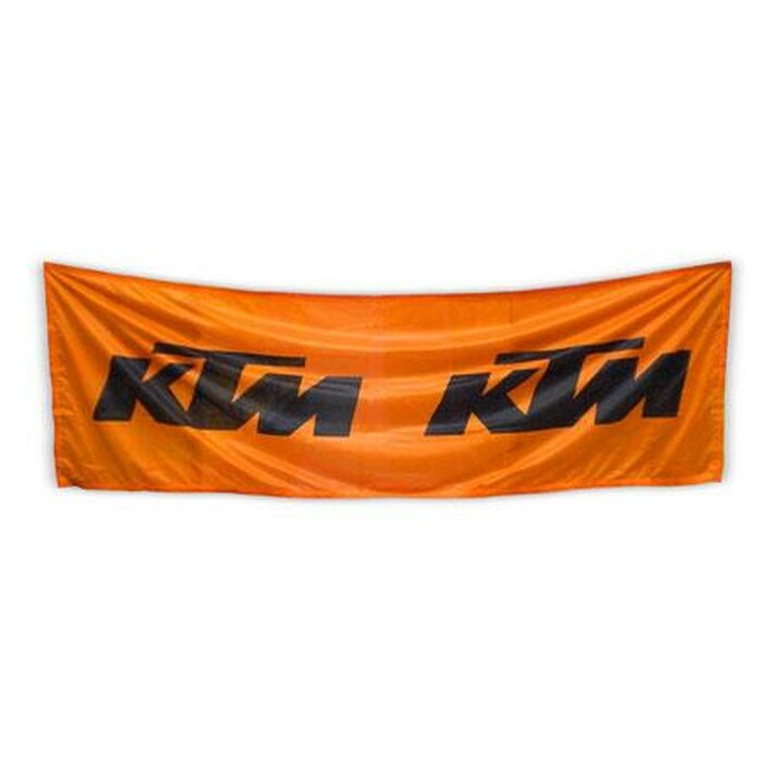 KTM Banner 250x80cm von KTM - 3210142 - ktm-shop24.de - KTM-Shop24.de