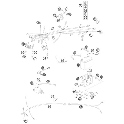 LAMPE 12V 1,2W (W2X4,6D) von KTM - 49111425000 - ktm-shop24.de - KTM ...